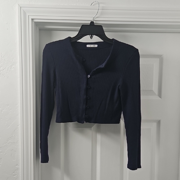 Reformation | Tops | Reformation Navy Button Down Shirt | Poshmark